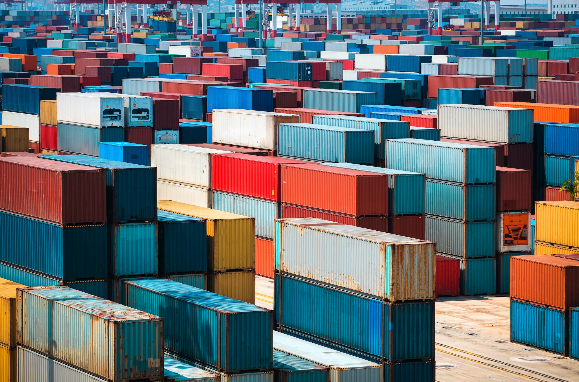 lot’s of cargo freight containers | Ocean Link Global
